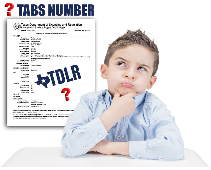 TDLR TABS Number | TAS Plan Reviews and Inspections | RAS TX